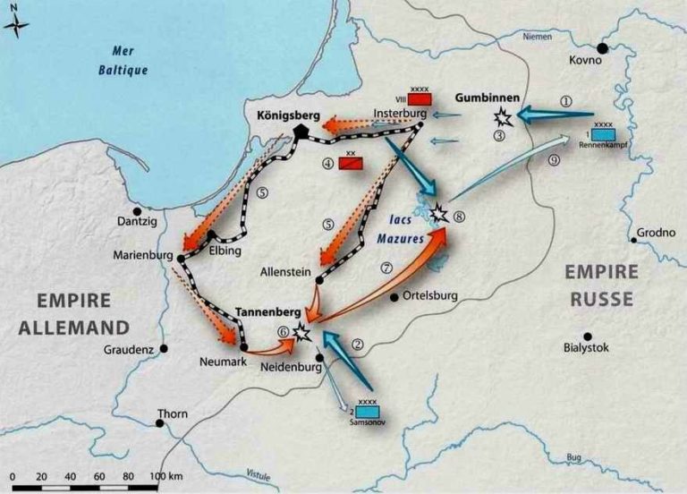 La Première Guerre mondiale (partie III) : front de l'est, fronts ...